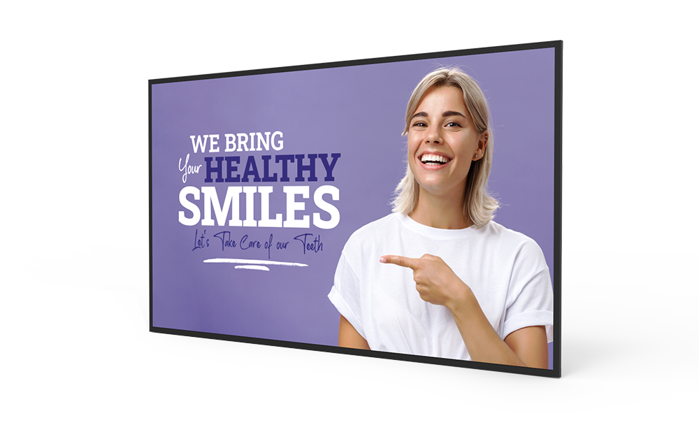 55" Economy Professional Monitors, 4K Display, Budget Friendly ...