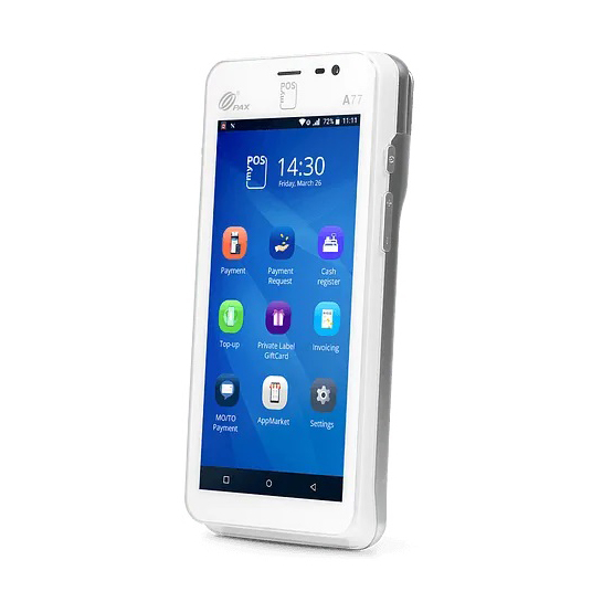 myPOS Slim Contactless Card Reader with Barcode Scanner | 5.5-Inch IPS ...