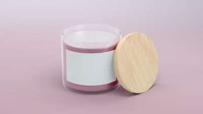 Candle Labels - Barcodes for Business