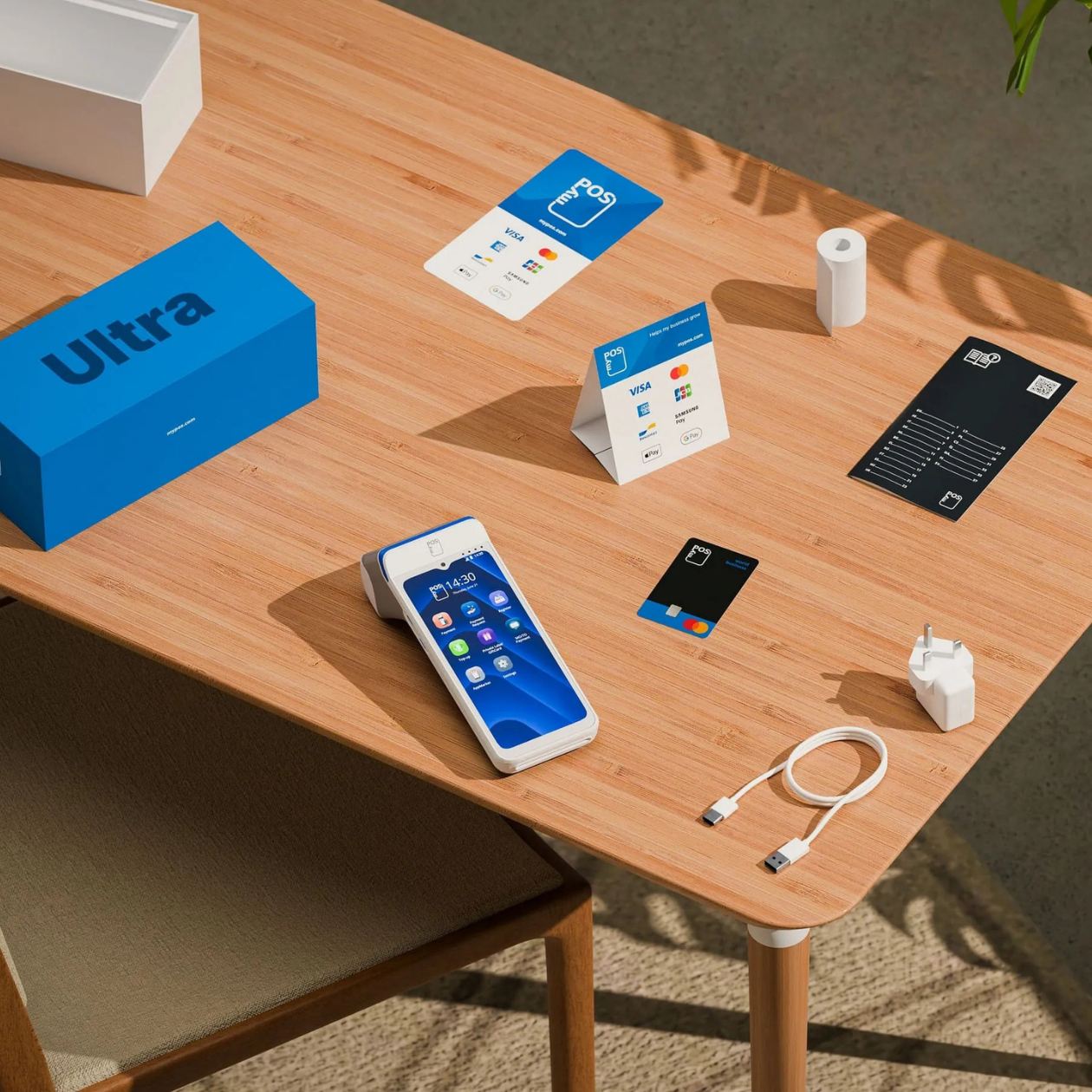 myPOS Ultra Smart POS Terminal - Barcodes for Business