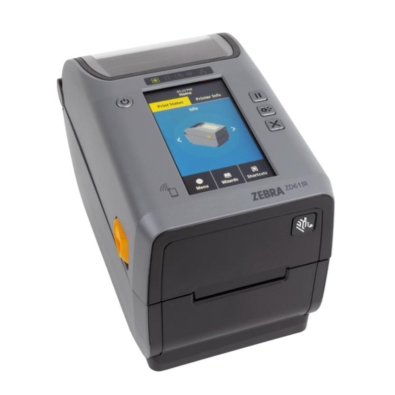 Zebra ZD611R 2 Inch RFID Premium Thermal Transfer Desktop Label Printer ...