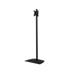 BCB8570 Small Flat Screen Single Pole Floor Stand - Barcodes for Business